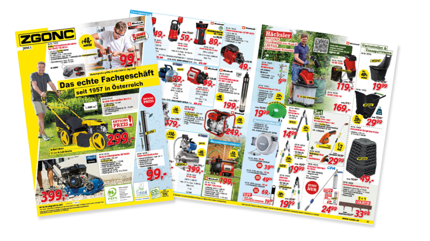 ZGONC - Geschäft für Werkzeuge, Maschinen & Gartengeräte