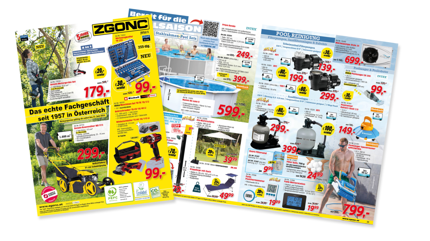 ZGONC - Geschäft für Werkzeuge, Maschinen & Gartengeräte