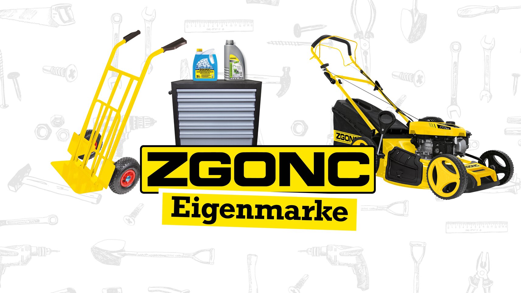 ZGONC Marken: Yellow Garden Line, Yellow Profi Line, Maldive