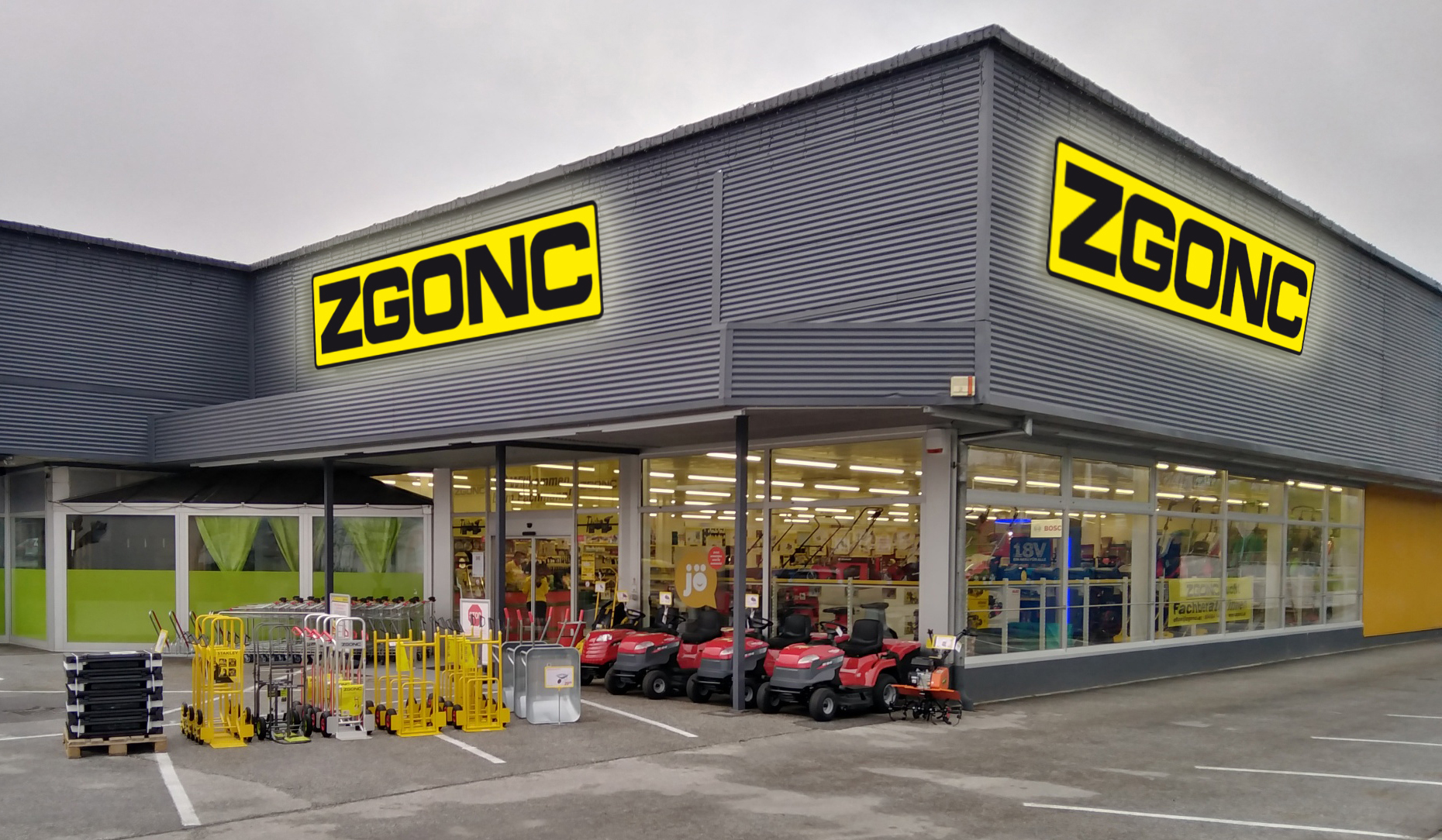 ZGONC-Fachmarkt in Voitsberg | ZGONC