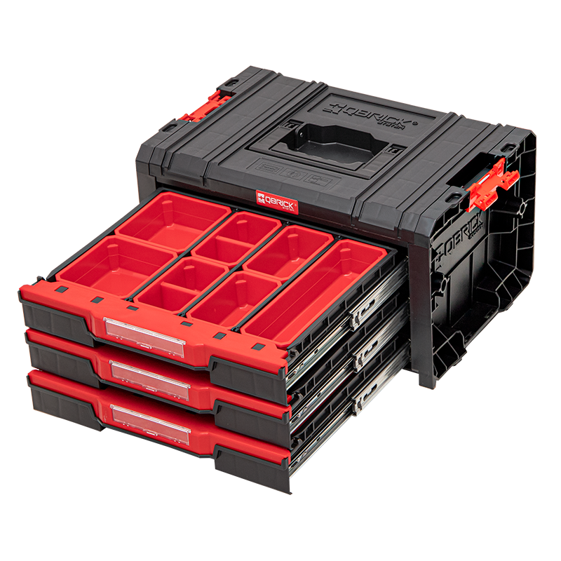 Werkzeugkoffer 3 Laden Qbrick System PRO Drawer3 2.0