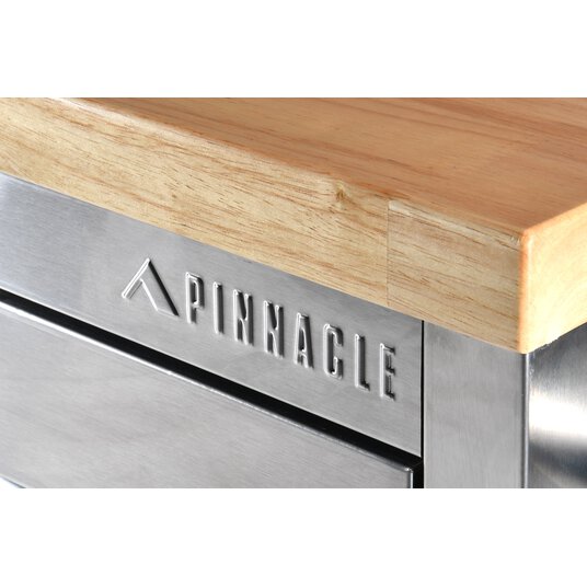 Werkstattwagen + Werkbank Edelstahl | PINNACLE | ZGONC