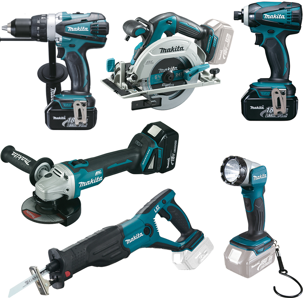 Akku-Maschinen-Set DLX6076T 10-tlg. | MAKITA | Zgonc