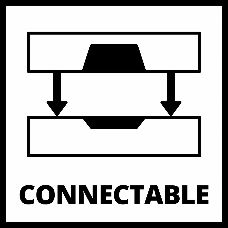 Systemkoffer E-Case L mit Rollen | EINHELL | ZGONC