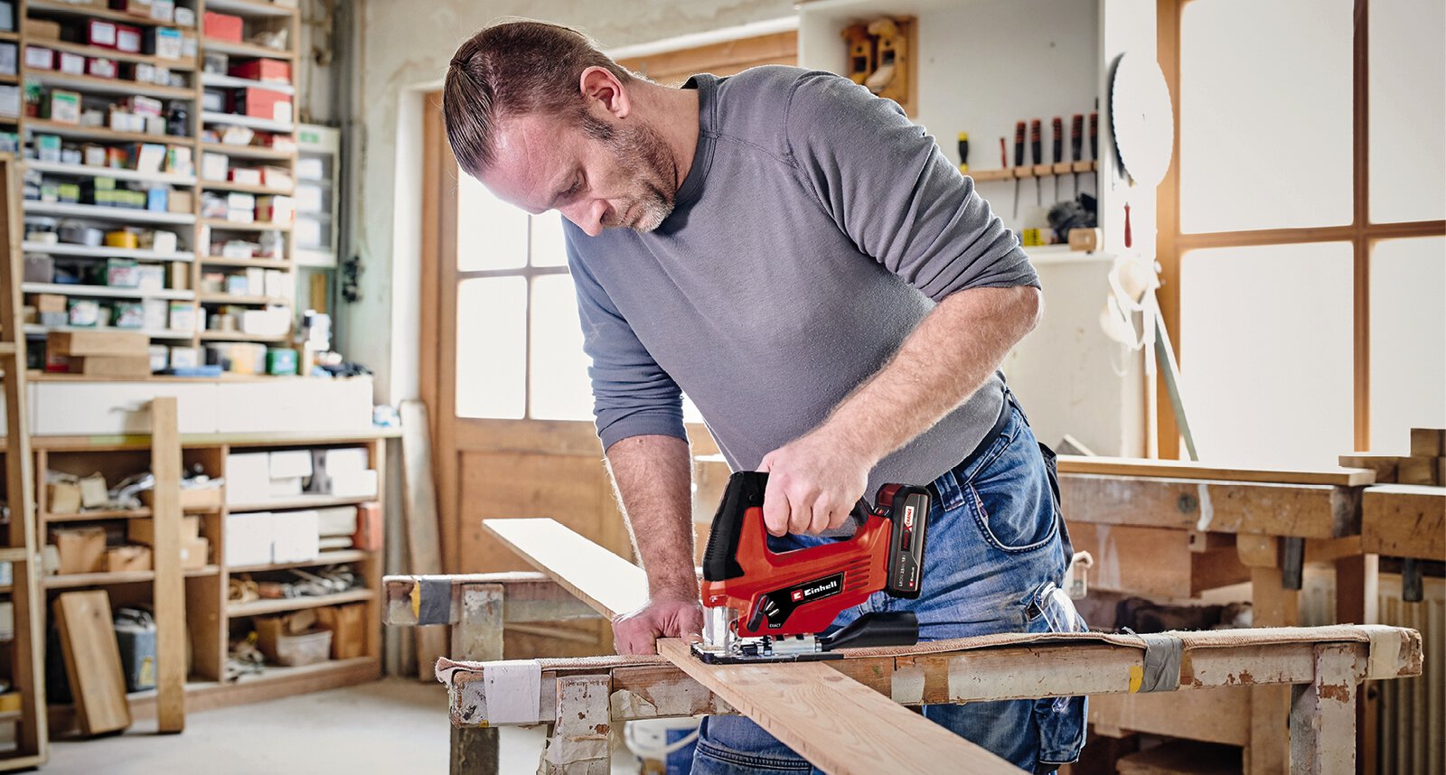 Maschinen-Set TE-TK 18/3 Li (JS+CD+AG) | EINHELL | ZGONC