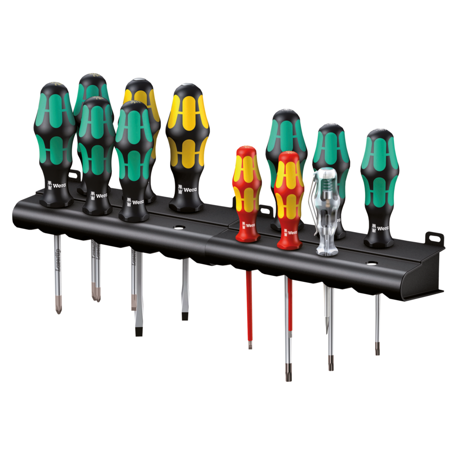 XXL-Schraubenzieher-Satz 12-tlg. Kraftform | WERA | ZGONC