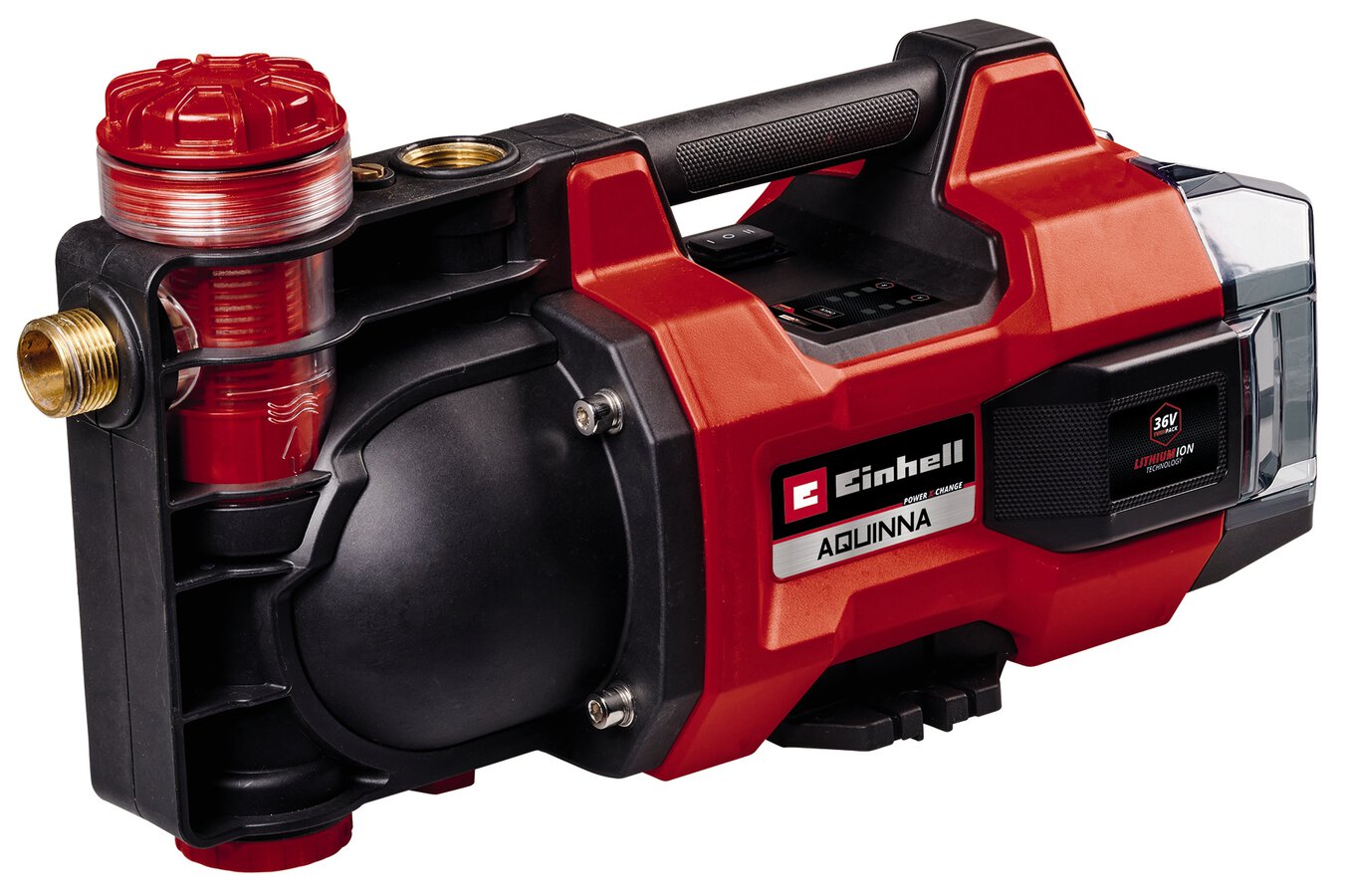Akku-Gartenpumpe AQUINNA 36/35 F LED | EINHELL | ZGONC