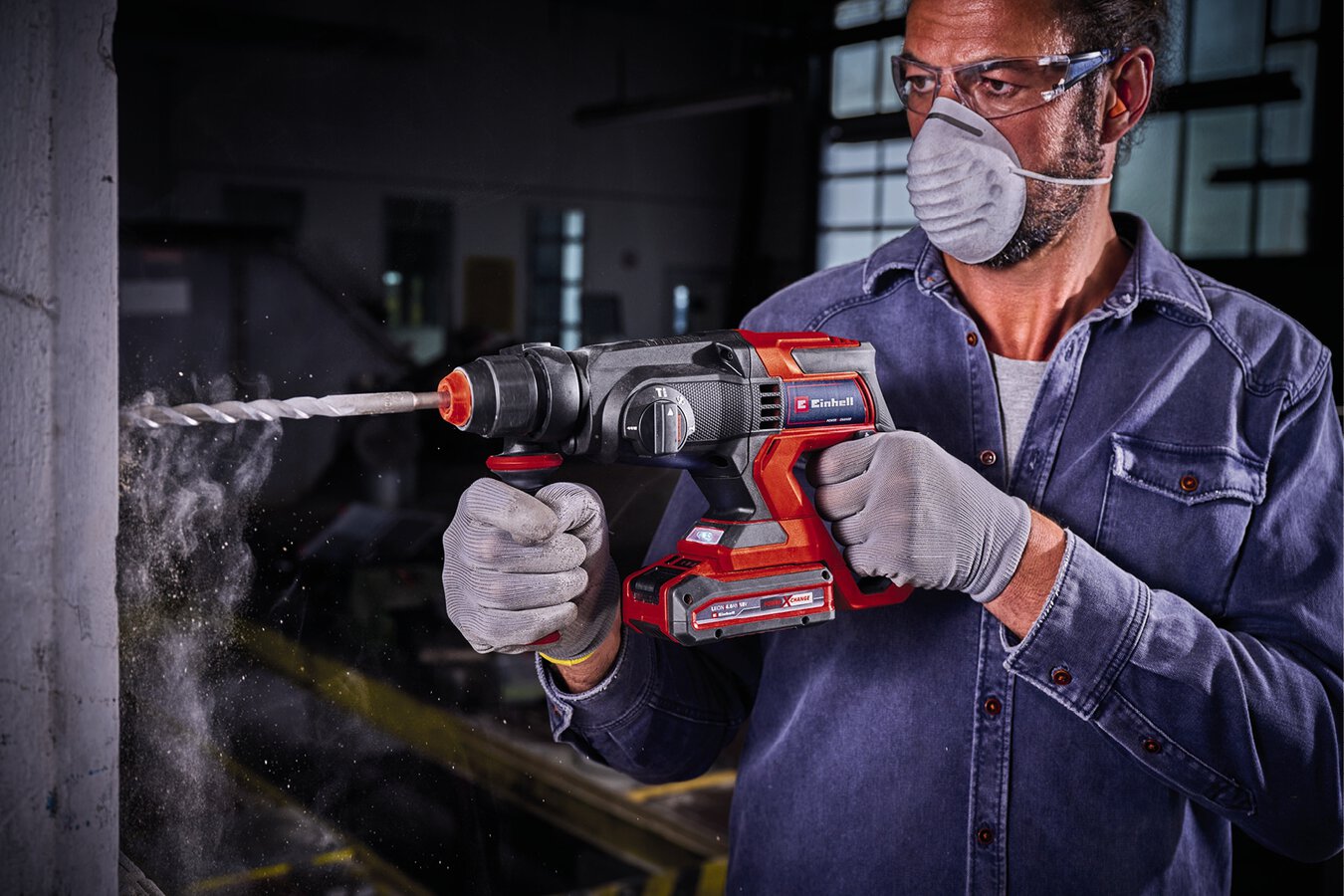 Akku-Bohrhammer TE-HD 18/20 Li - Solo | EINHELL | ZGONC