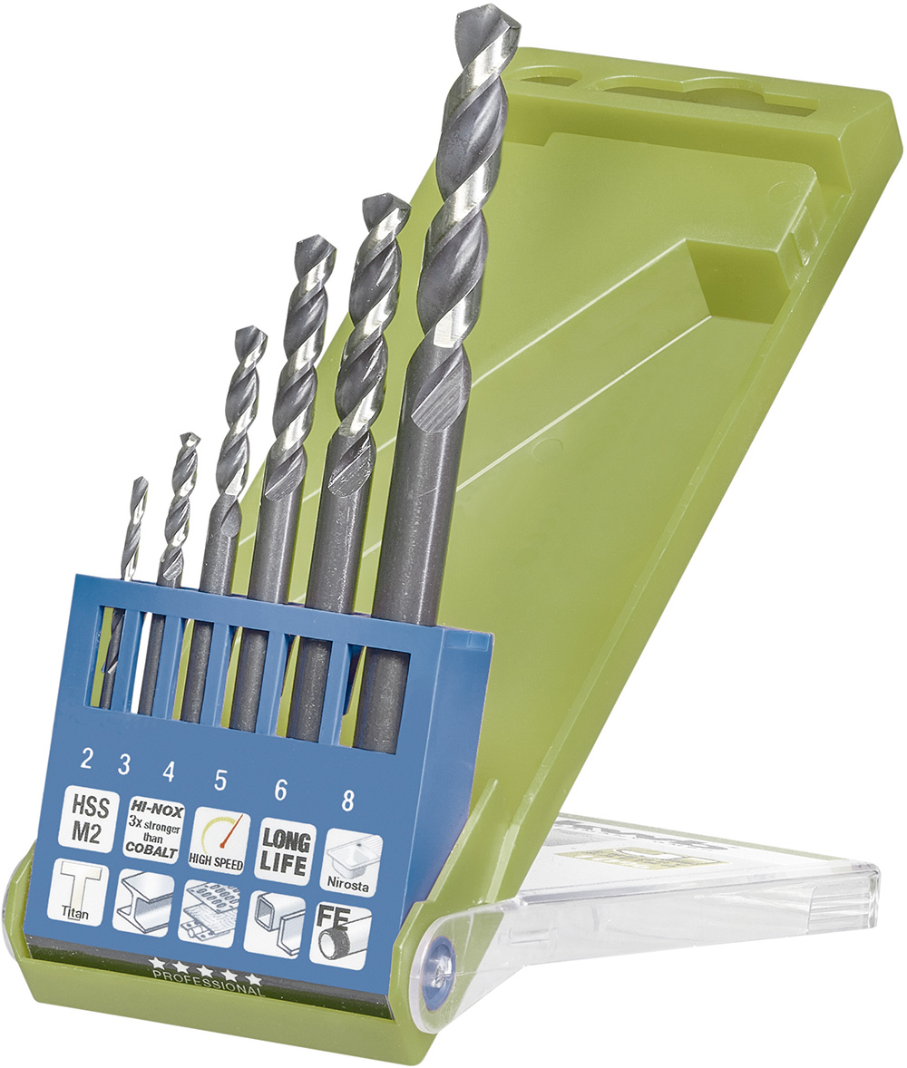 HSS-Bohrersatz Hi-Nox 6-tlg. | KWB | ZGONC