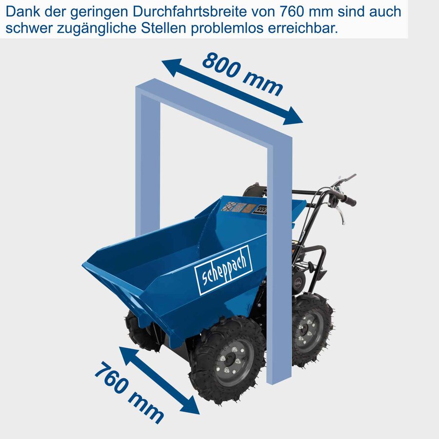 Mini-Dumper DP3000 | SCHEPPACH | ZGONC