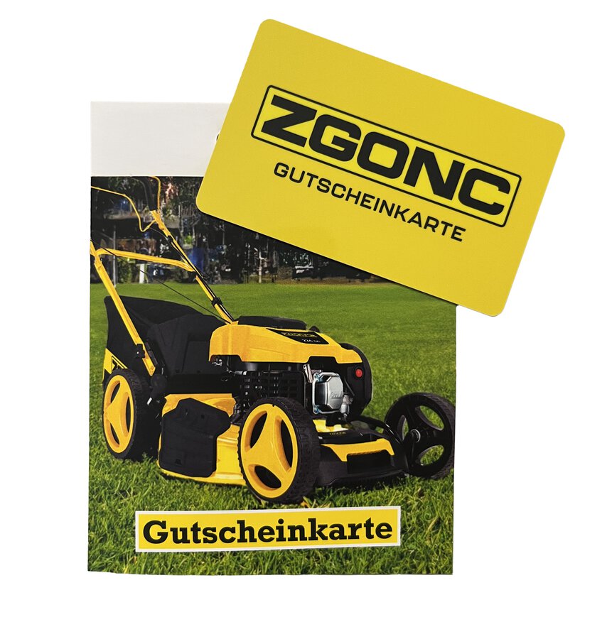 Gutscheinkarte Wunschbetrag | Zgonc | ZGONC