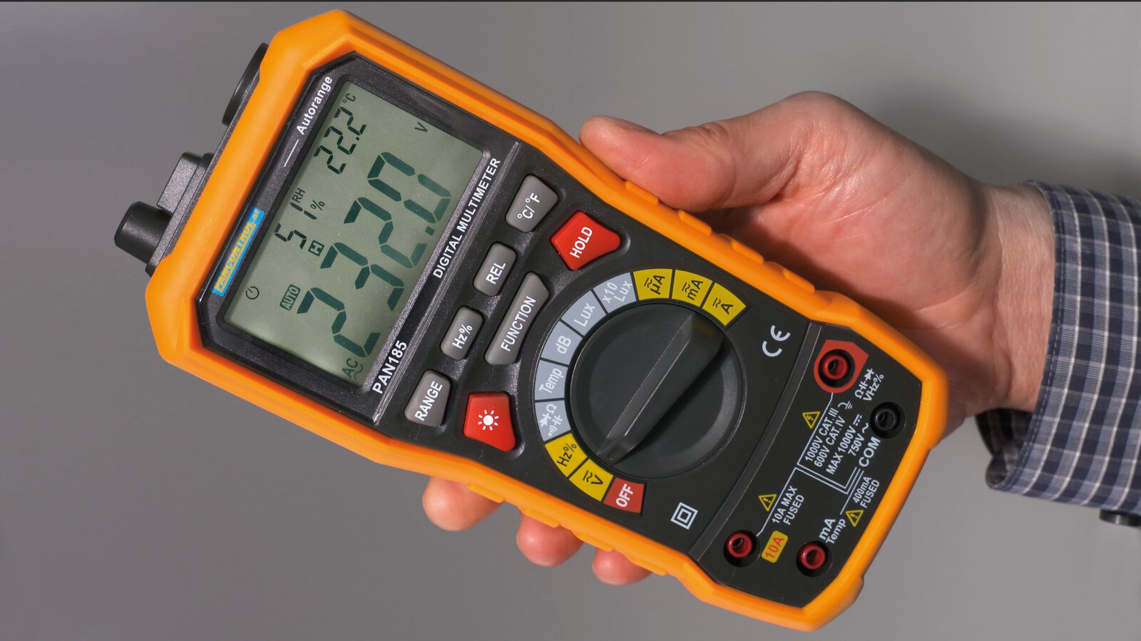 Digital-Multimeter PAN 185 | PANCONTROL | ZGONC