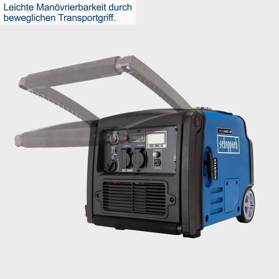 Scheppach Inverter Stromerzeuger Sg3400i